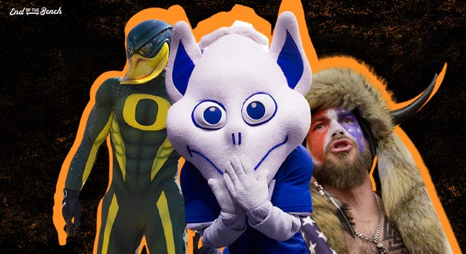 Top 10 Scariest Mascots - End of the Bench