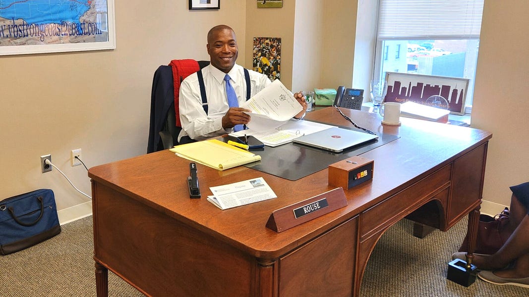 Senator Aaron Rouse on Day One: 20 Photos #Virginia