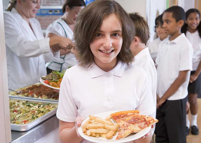 School 'Nutrition' Turns to Junk Food on a Plate