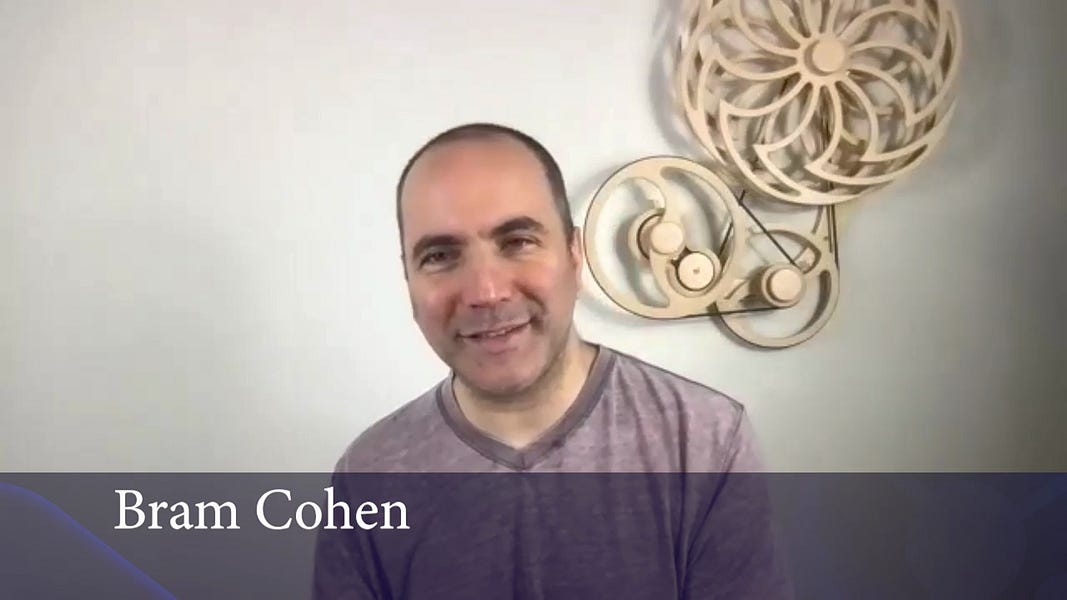 Bram Cohen: The Promise of Web 3 - by Chris Heuer - Web 3.1