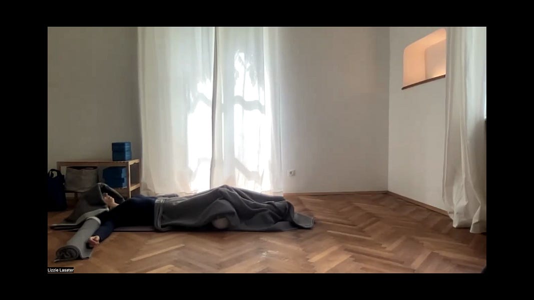 Sheltering in Savasana - Rest with Lizzie Lasater