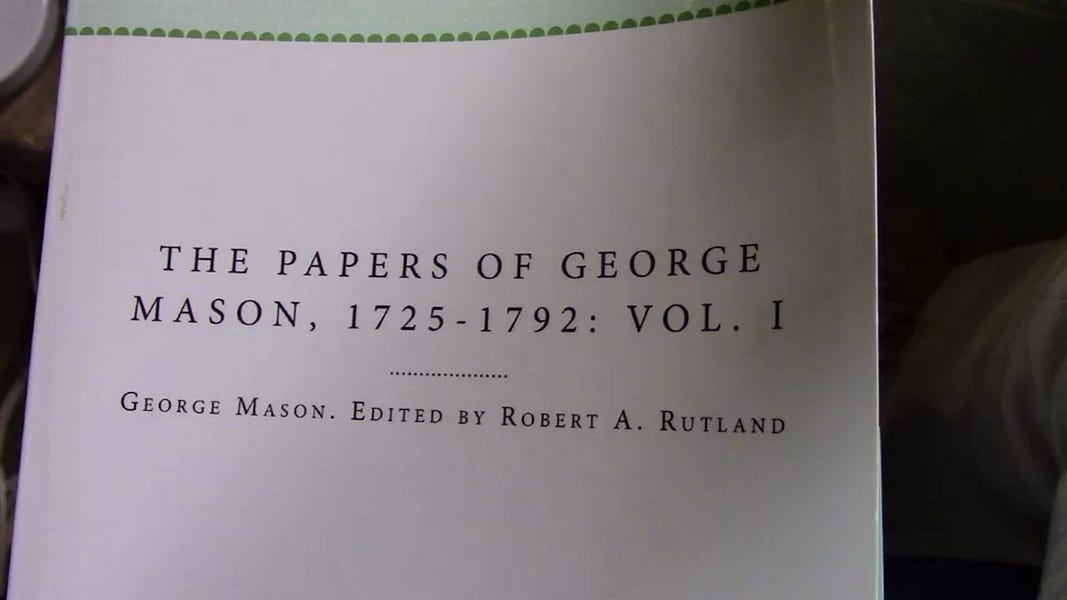The Virginia Declaration of Rights June 12, 1776 Part One from The ...