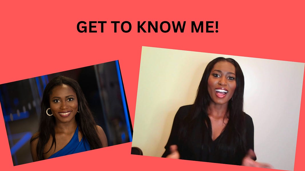 Get to know me - by Esther Krakue - Two cents