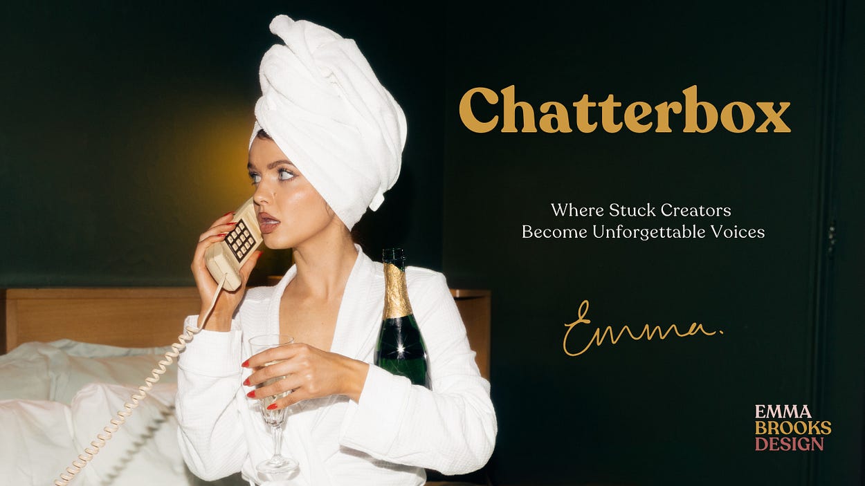 Chatterbox | Emma Brooks | Substack