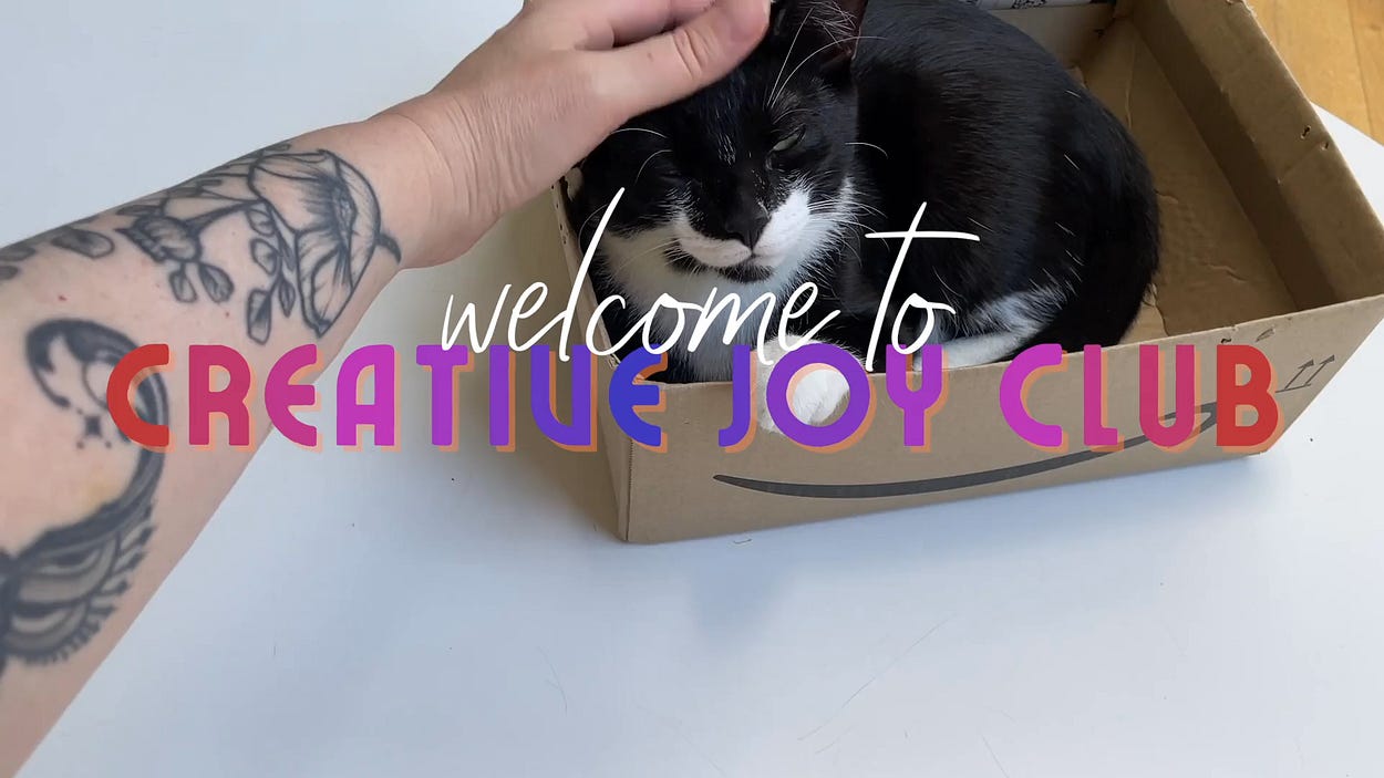 Creative Joy Club | Susannah Conway | Substack