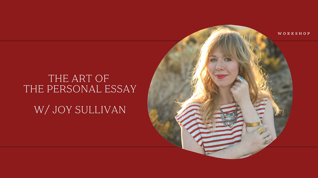 Necessary Salt by Joy Sullivan | Substack