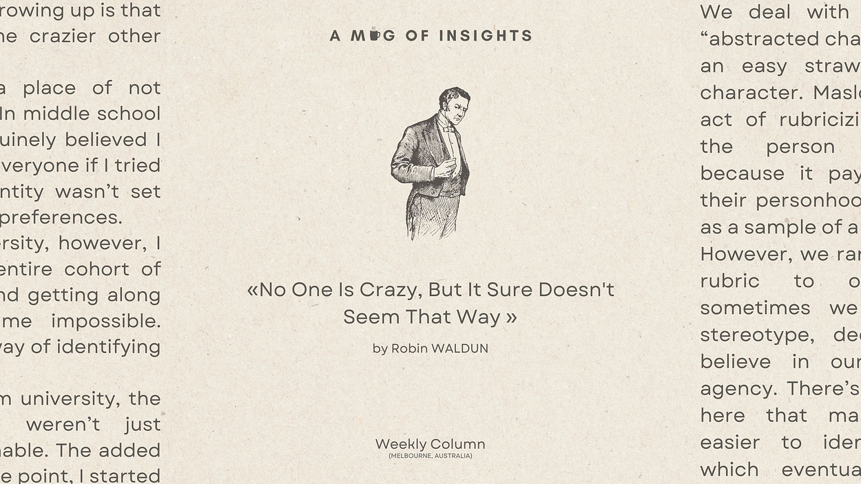 A Mug of Insights | Robin Waldun | Substack