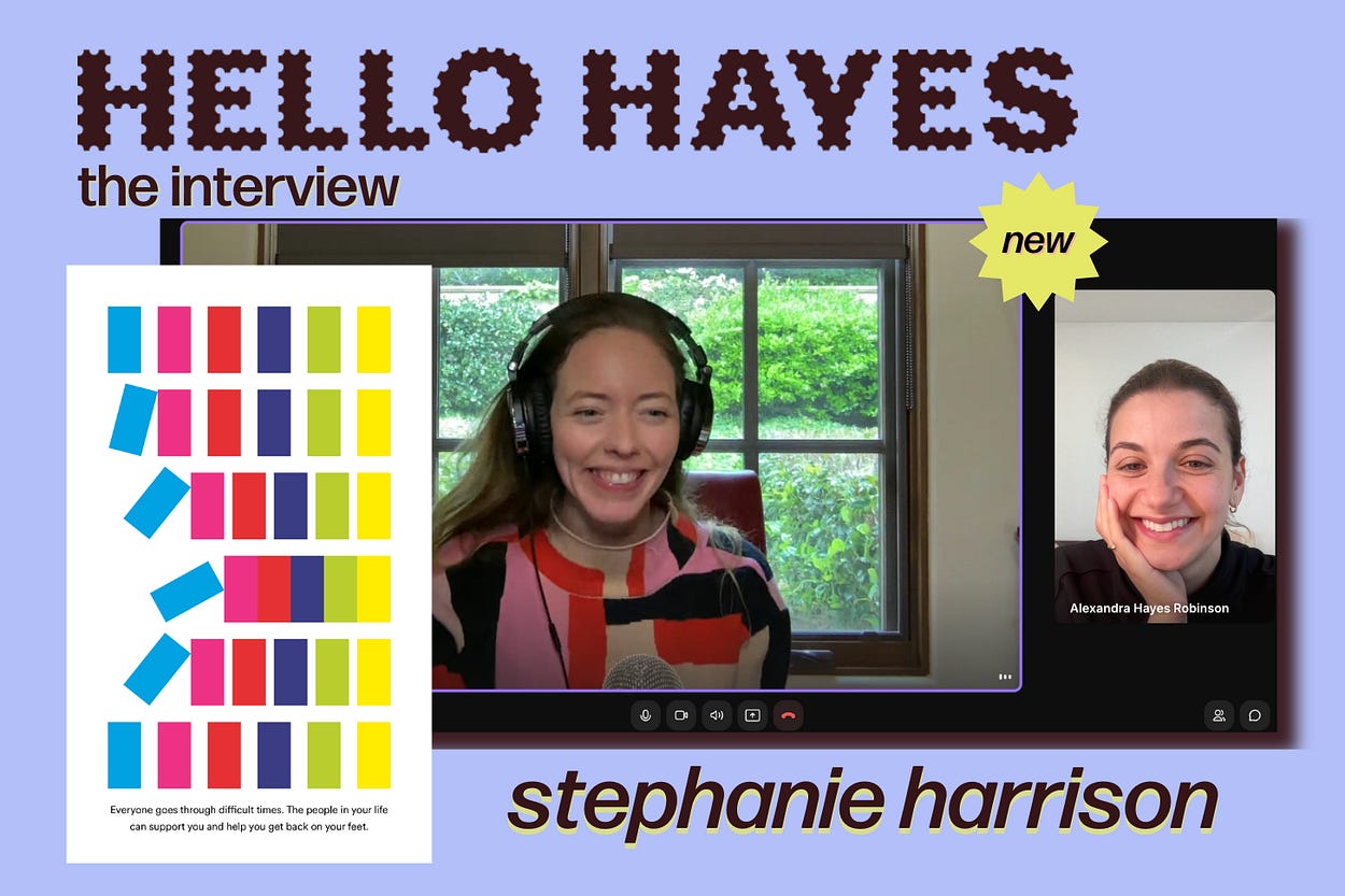 Hello Hayes | Alexandra Hayes Robinson | Substack