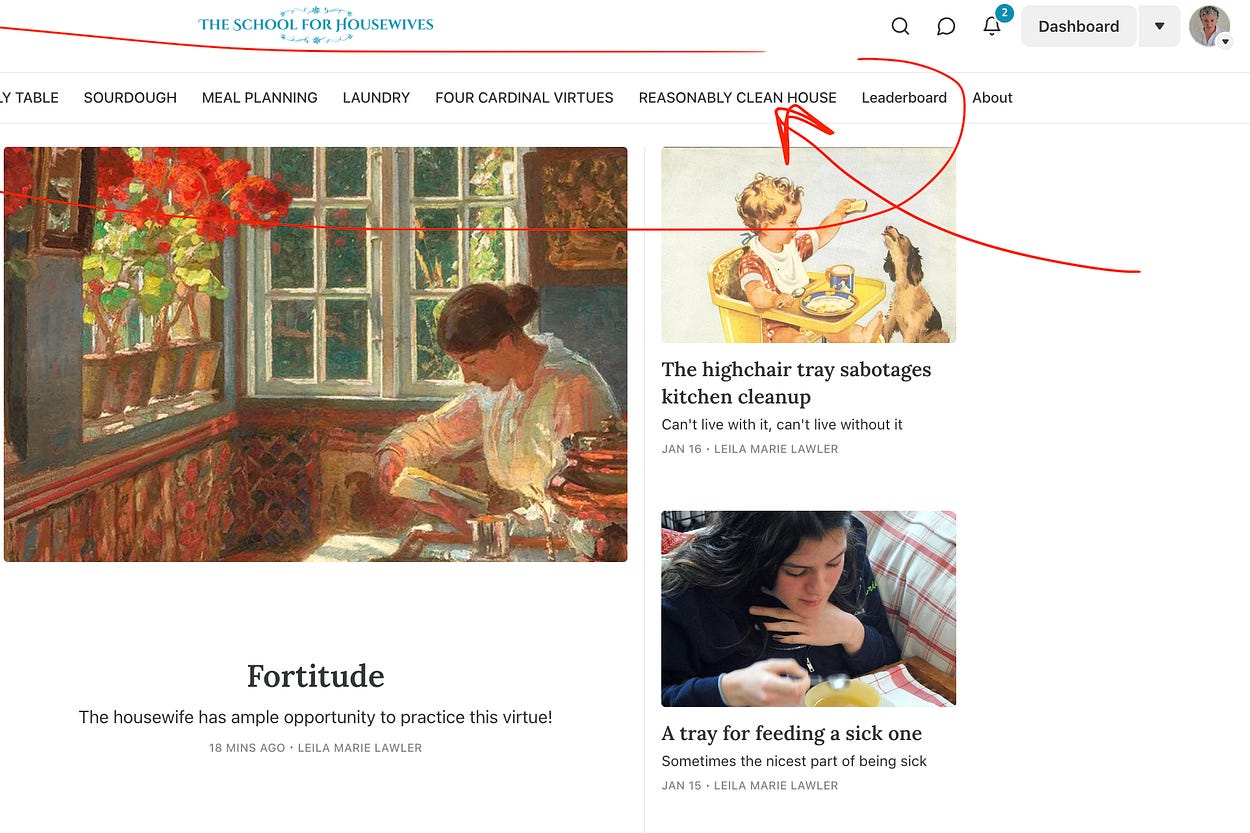 The School for Housewives | Leila Marie Lawler | Substack