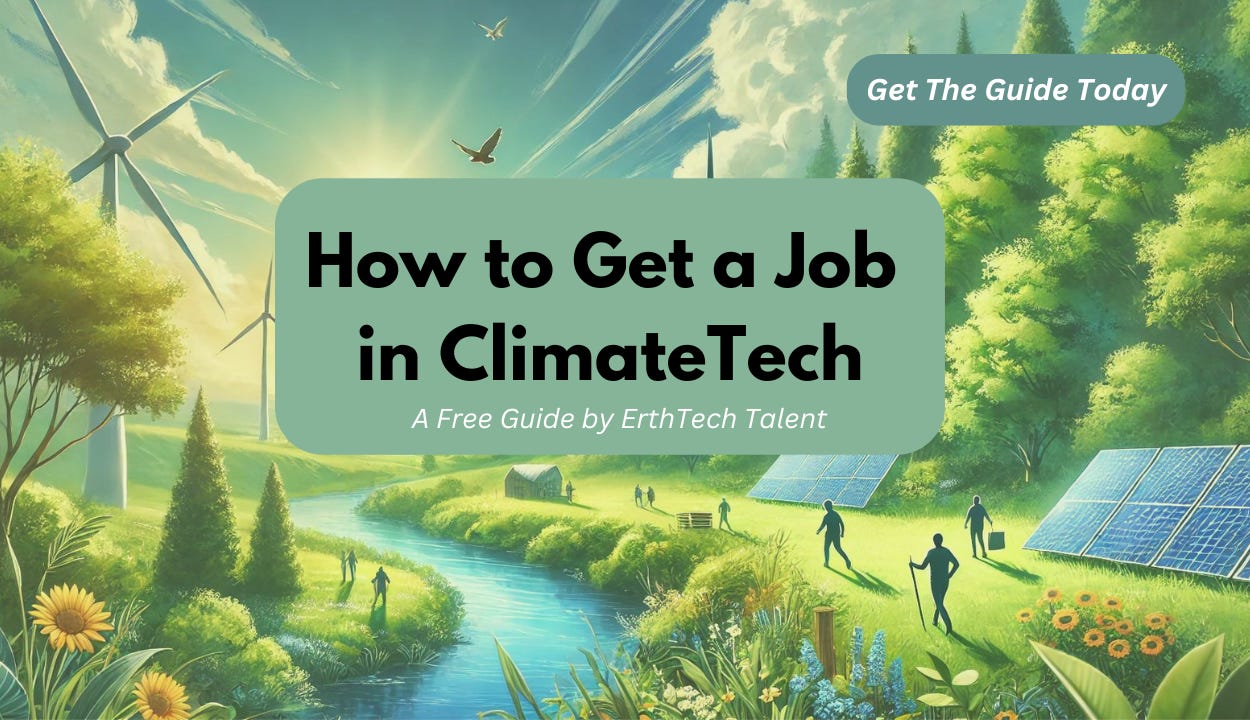 The Climate Talent Playbook by ErthTech Talent | Silas Mähner | Substack