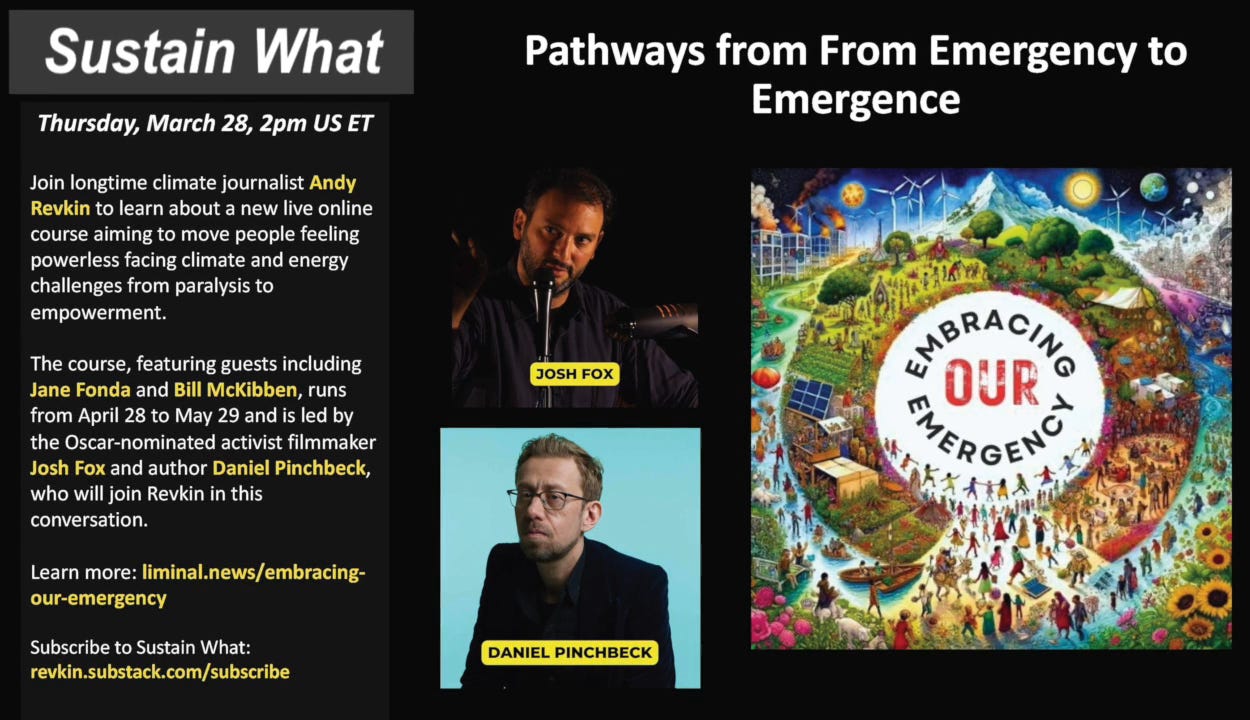 Sustain What | Andy @Revkin | Substack