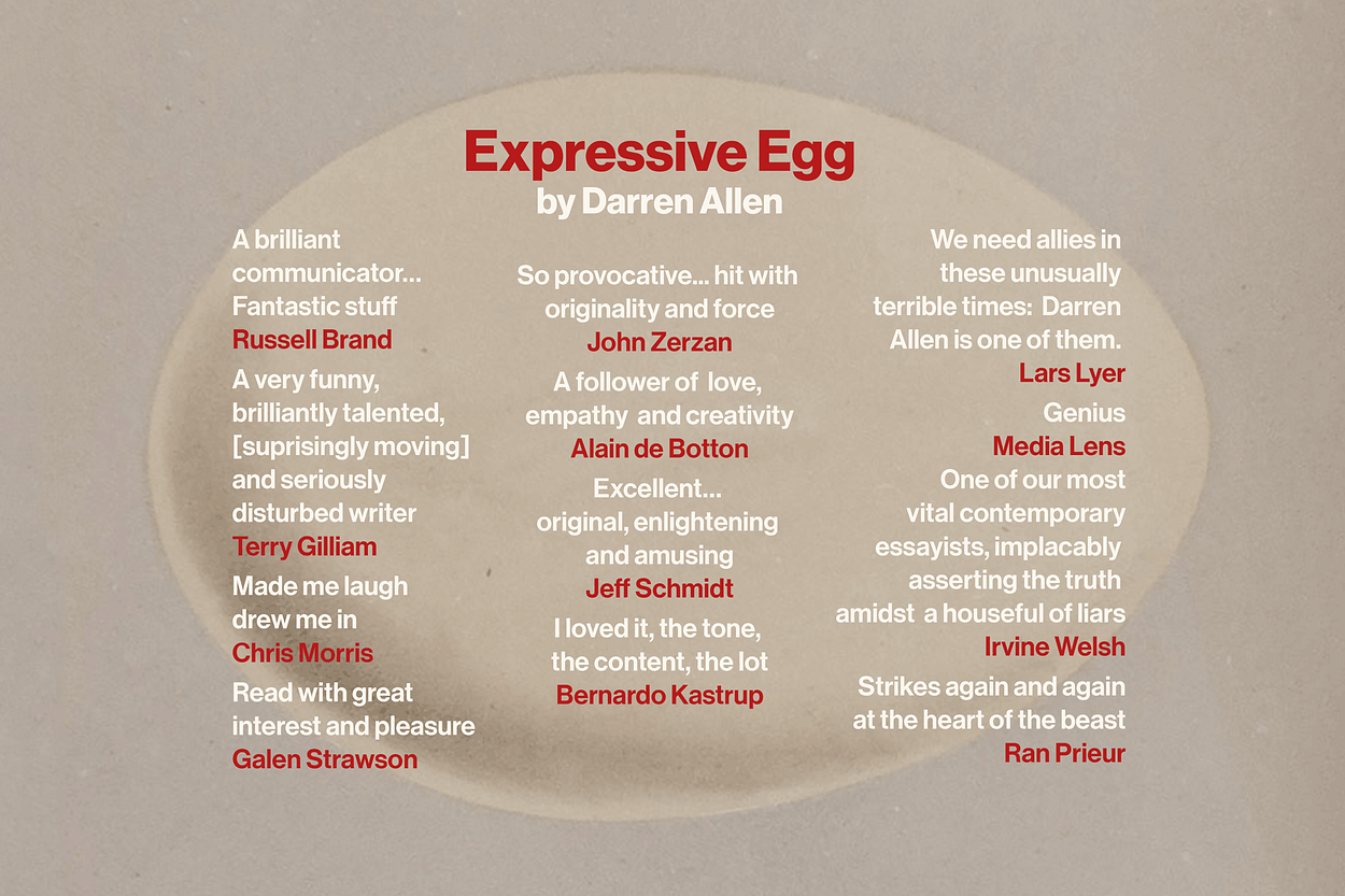 Expressive Egg | Darren Allen | Substack