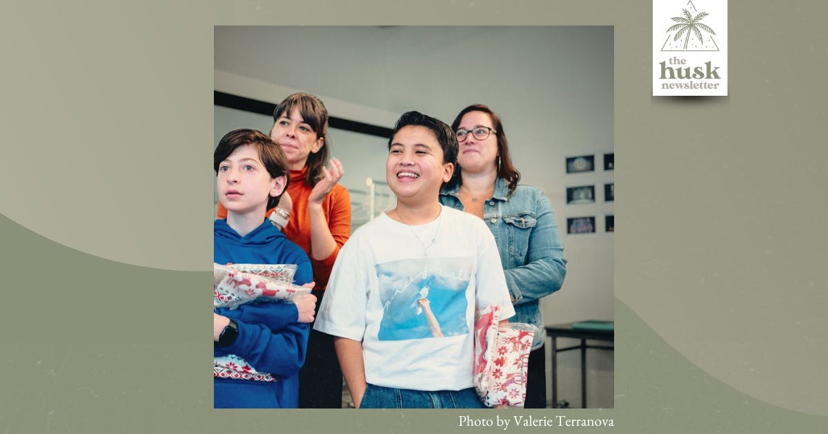 The Husk | Jasmine Stole Weiss | Substack