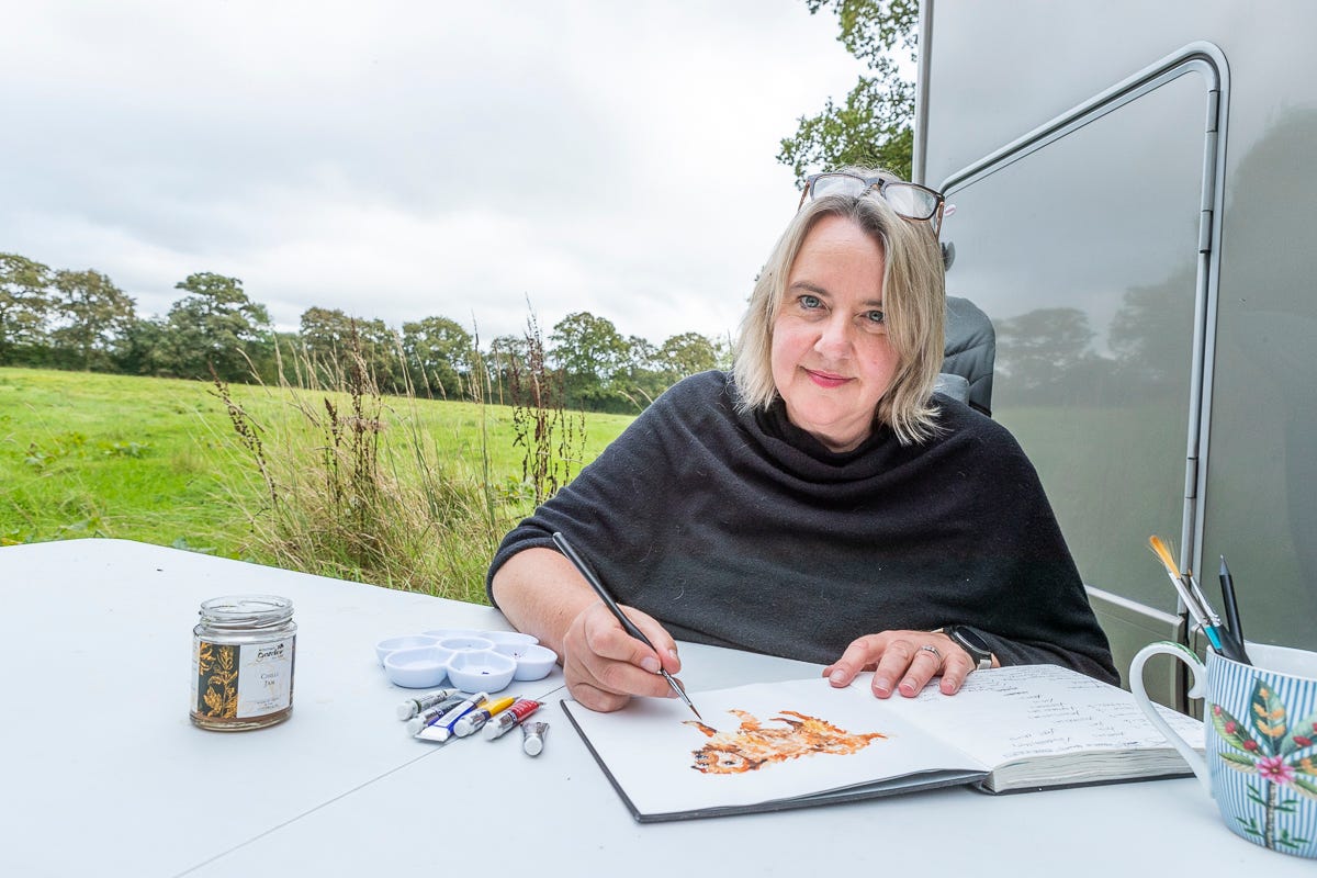 The Travelling Artist | Jo Scott | Substack