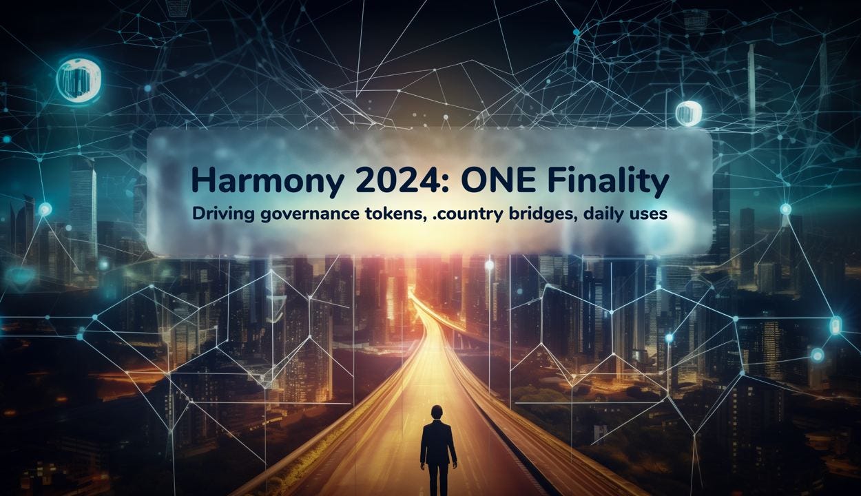 Harmony’s Newsletter | Harmony ONE | Substack