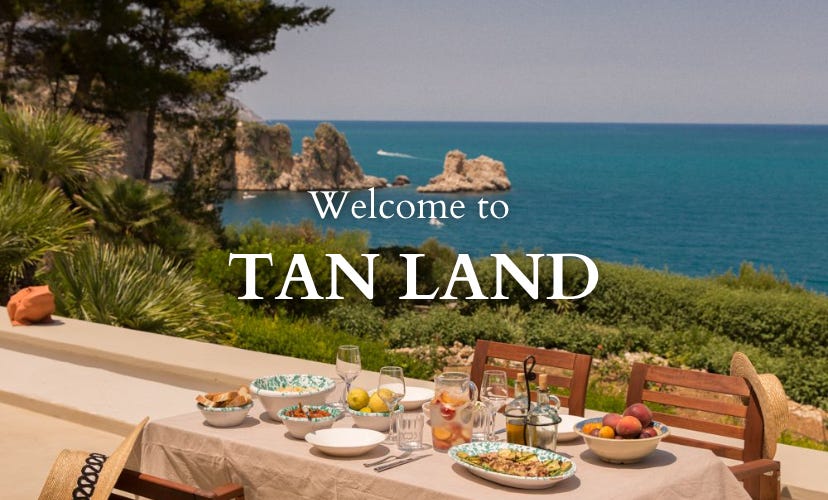 Tan Land: Natural Health and Beauty | Really Tan Man | Substack