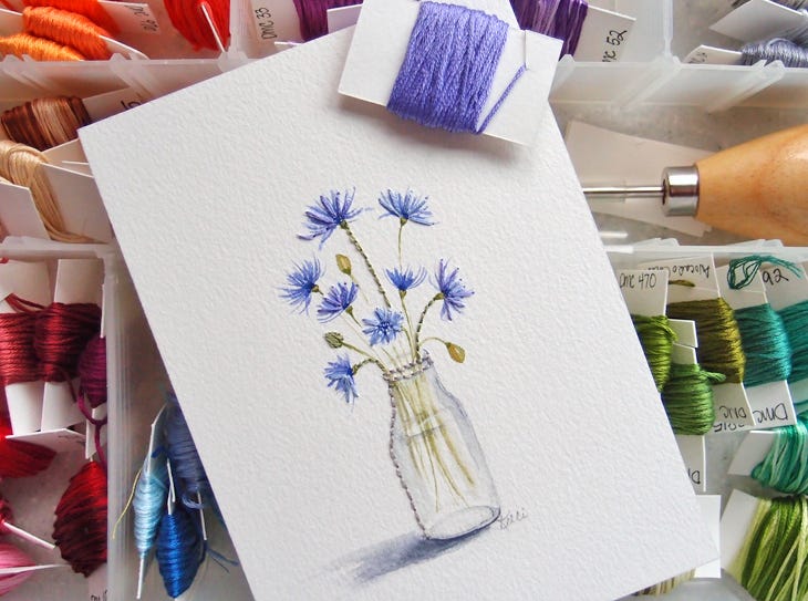 Paper, Paints & Pencils | Kelli McNichols | Substack