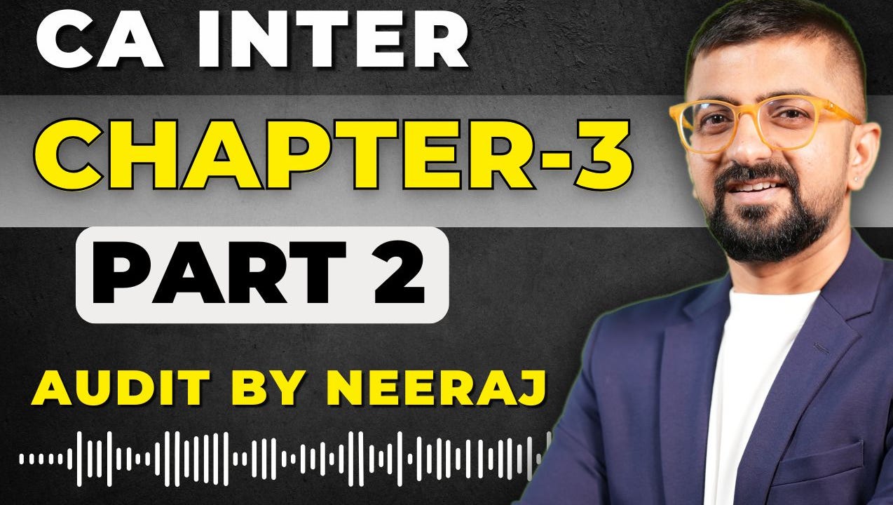 🎙️ Audit by Neeraj | Audit For CA Students | Substack