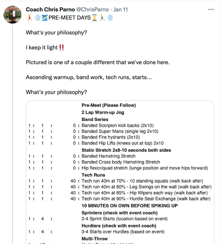 LANE LINES | Coach Chris Parno | Substack