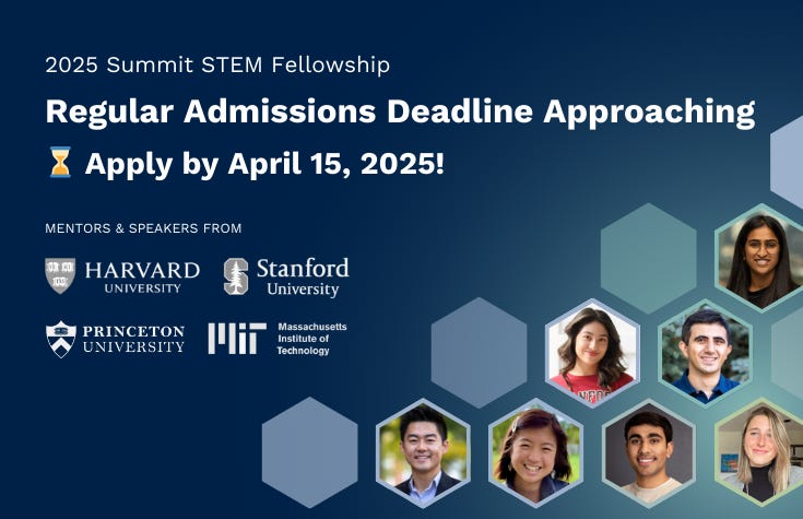 Summit STEM Fellowship | Substack