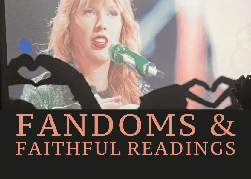 Fandoms & Faithful Reading | Dr. Jessica Ann Hughes | Substack