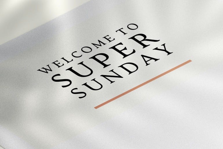 Super Sunday | Hashim | Substack