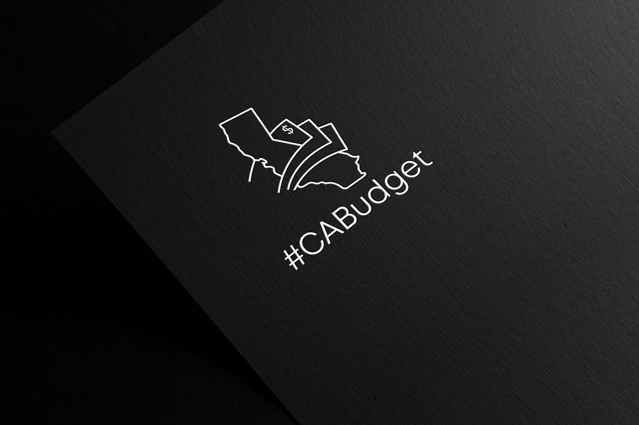 #CABudget info | Jason Sisney | Substack