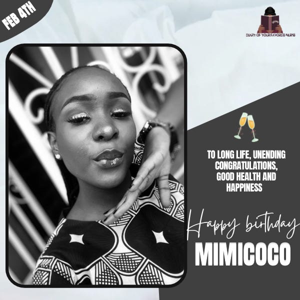 Letters from your favorite nurse | Mimicoco | Substack