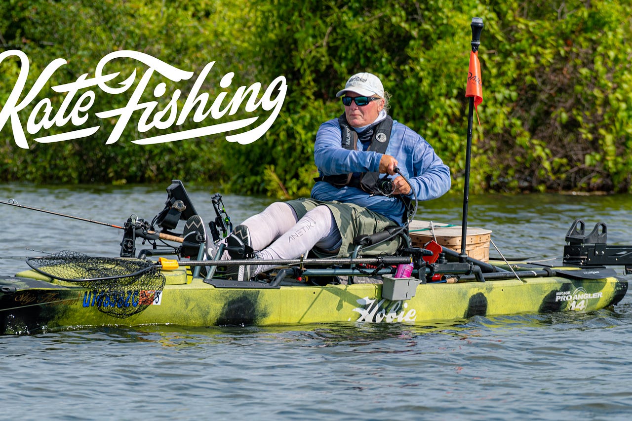 Kate Fishing - The Deep End | Kate Field | Substack