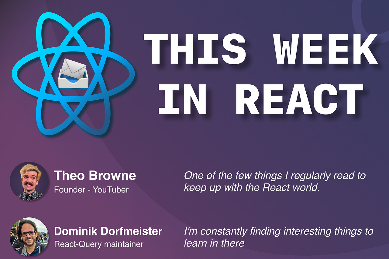 This Week In React Sébastien Lorber Substack