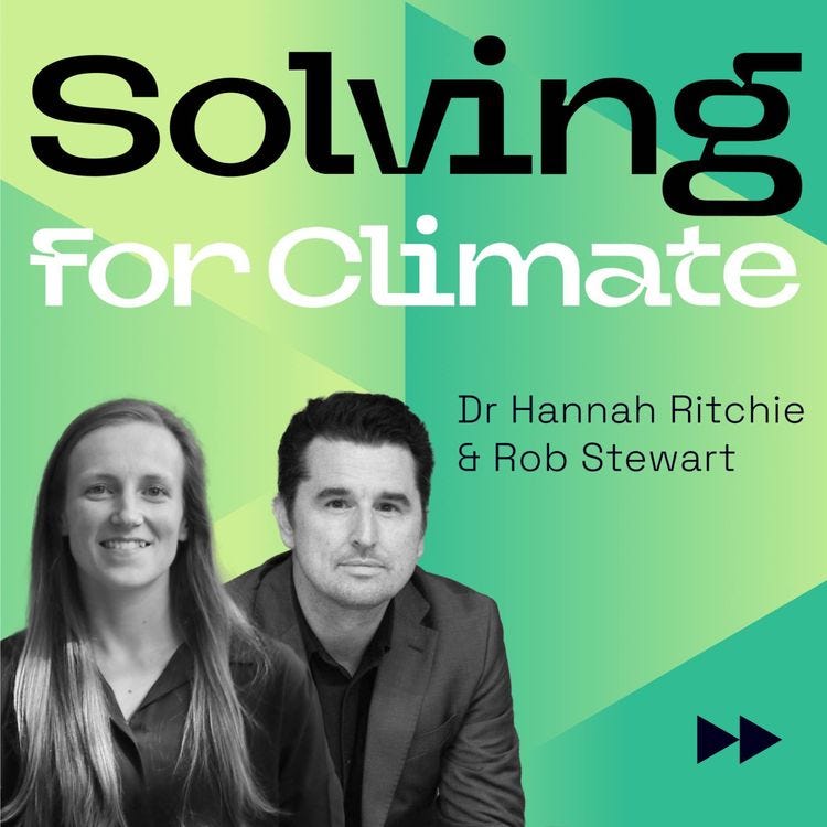 Sustainability by numbers | Hannah Ritchie | Substack