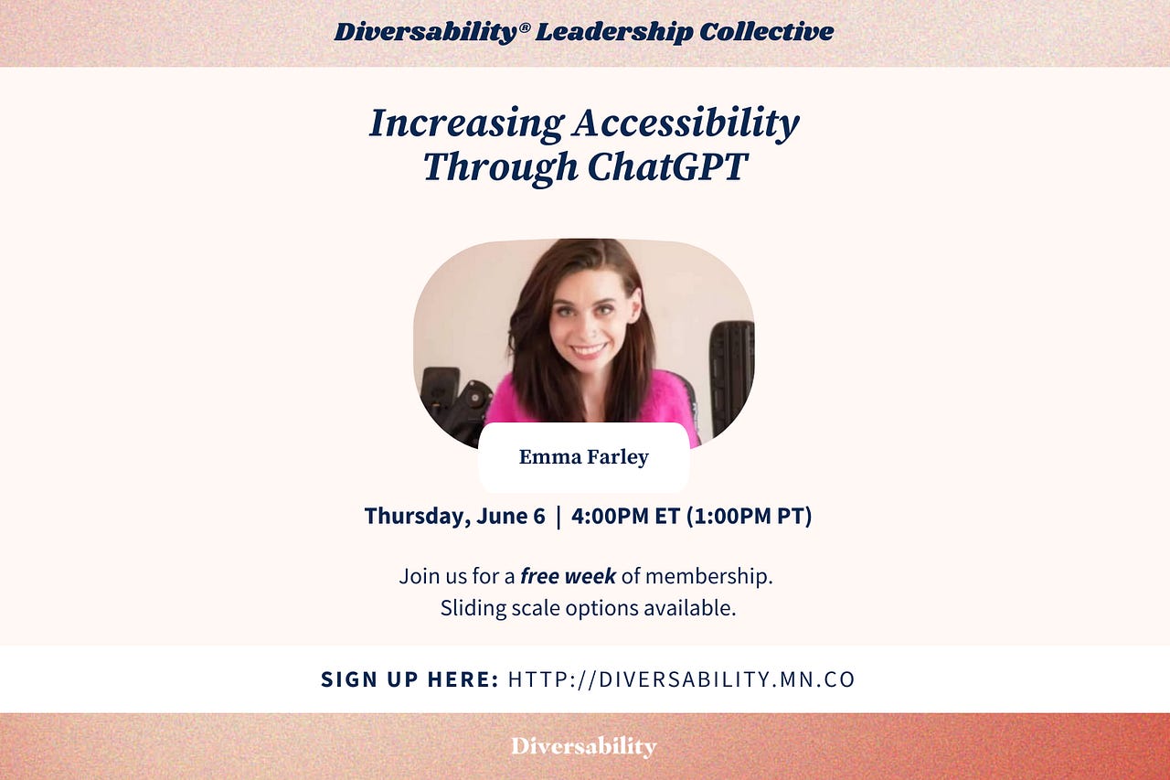 News from Diversability | Substack