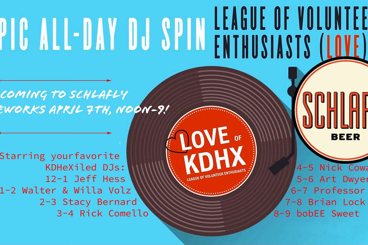 The Love of KDHX | Steve Pick | Substack