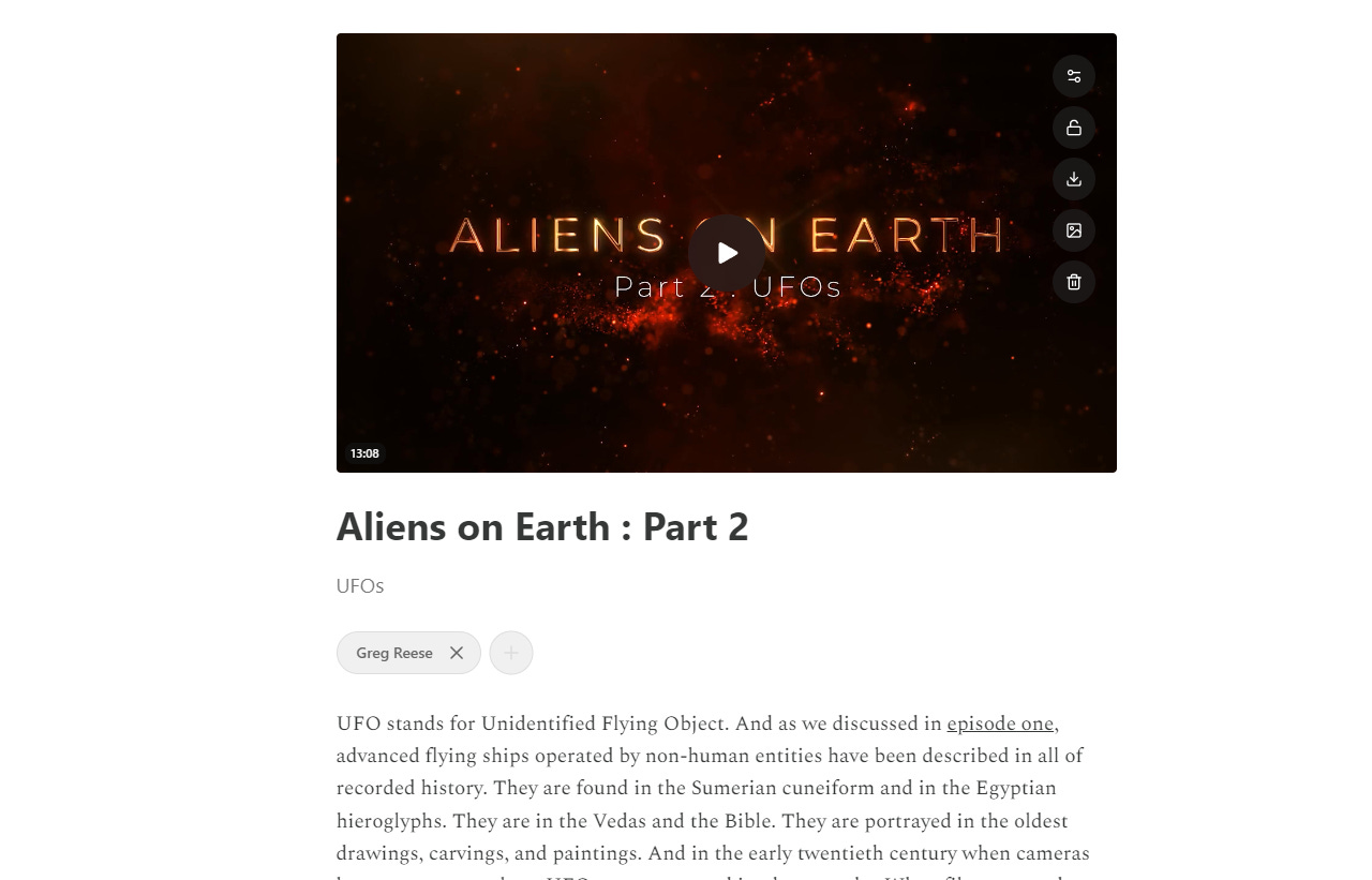 The Reese Report | Greg Reese | Substack