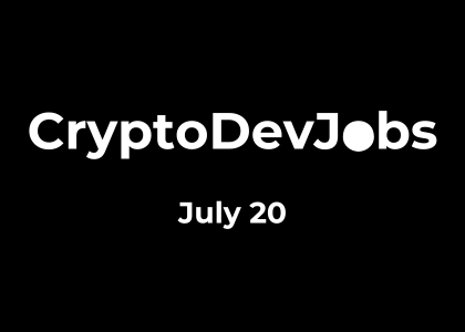 CryptoDevJobs | James | Substack