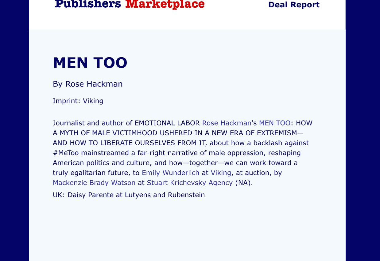 Emotional Labor | Rose Hackman | Substack