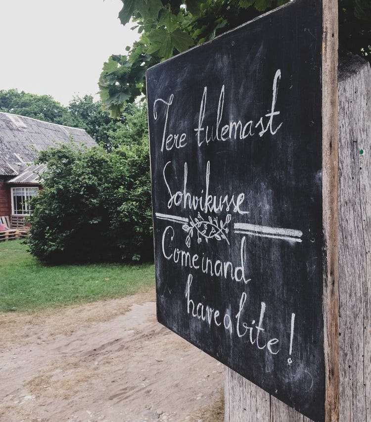 Over a cup of coffee | Luna Willow | Substack