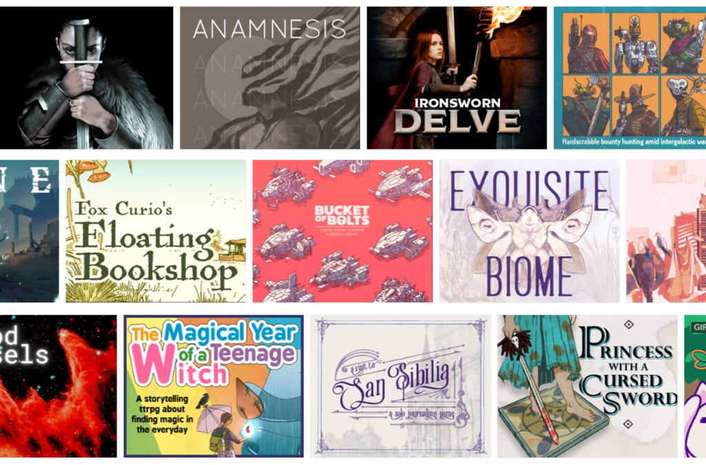 The Soloist - an indie RPG newsletter | Patrick Buechner | Substack