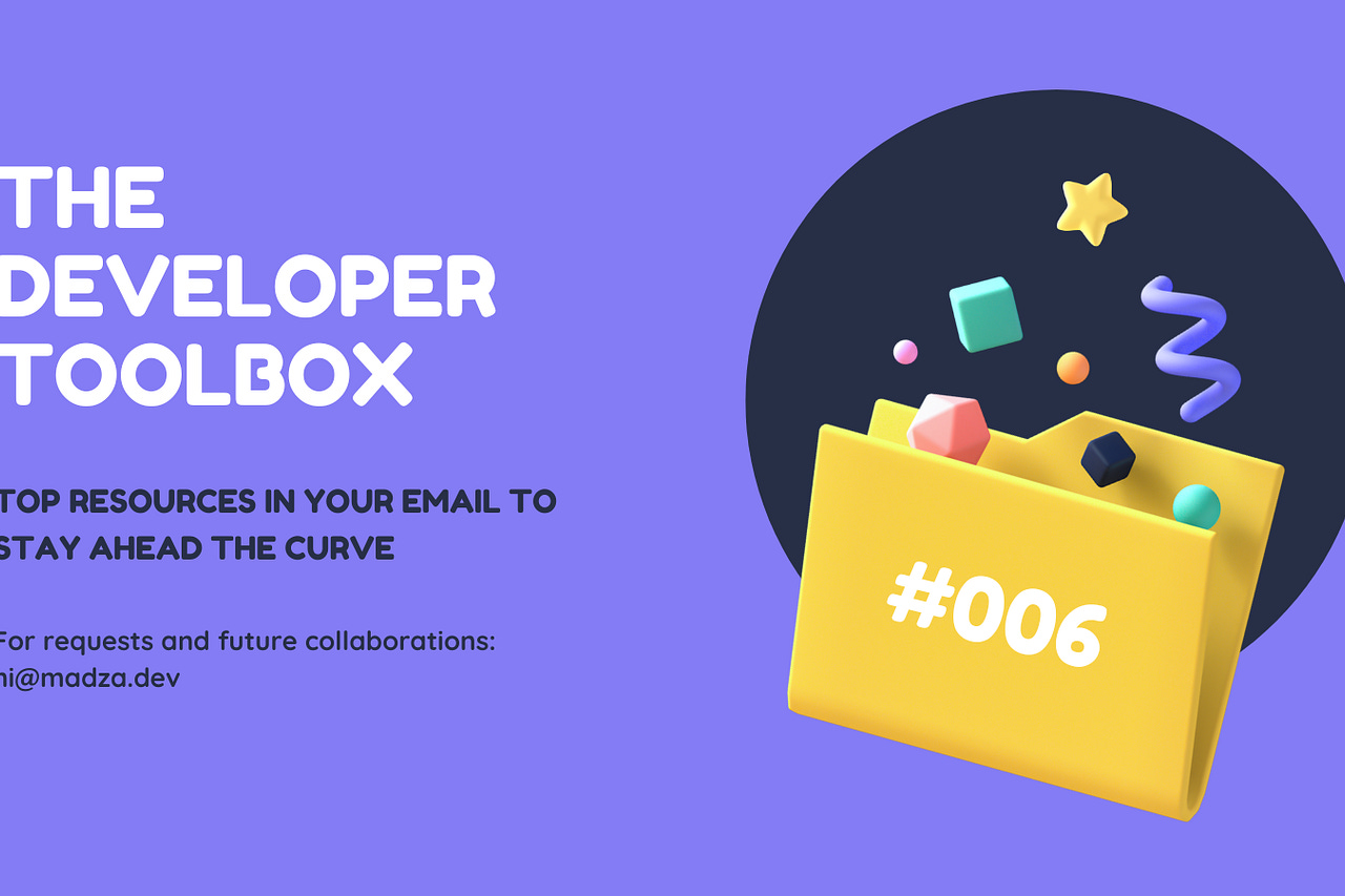 The Developer Toolbox | Madza | Substack