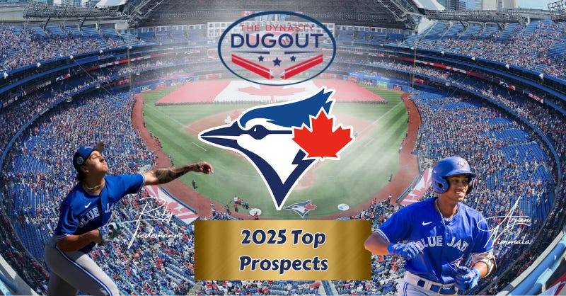 Toronto Blue Jays Top Prospects 2025 - by Chris Clegg