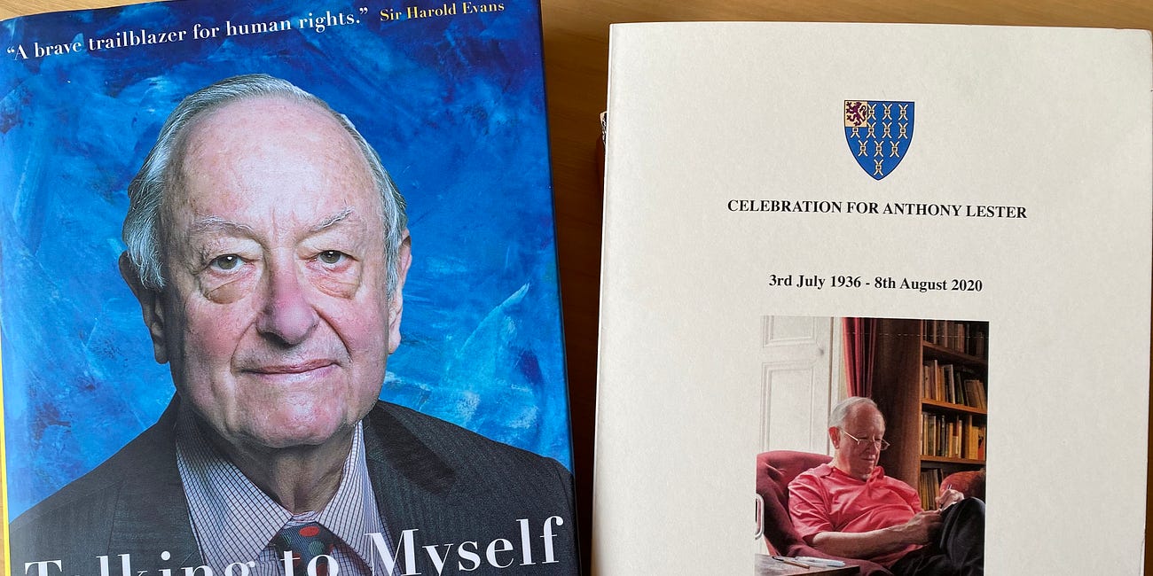 Following in Lester’s footsteps - by Joshua Rozenberg