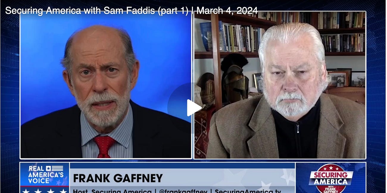 With Sam Faddis, John Guandolo and Dede Laugesen