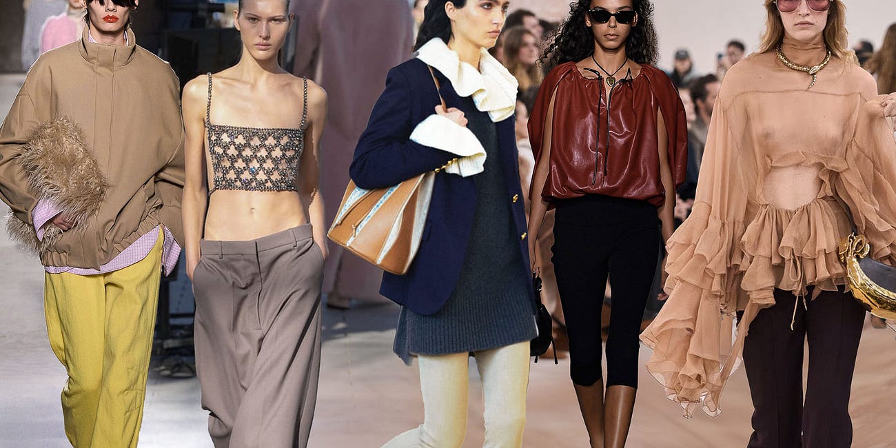 AW24/25 SUIT TRENDS - Brunette from Wall Street