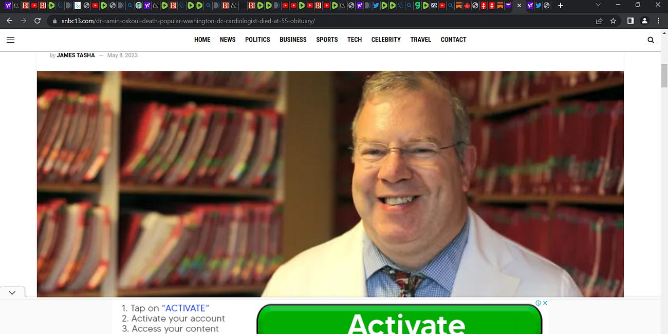 Dr. Ramin Oskoui, MD, FOXHALL Cardiology, Washington, DC & Virginia ...