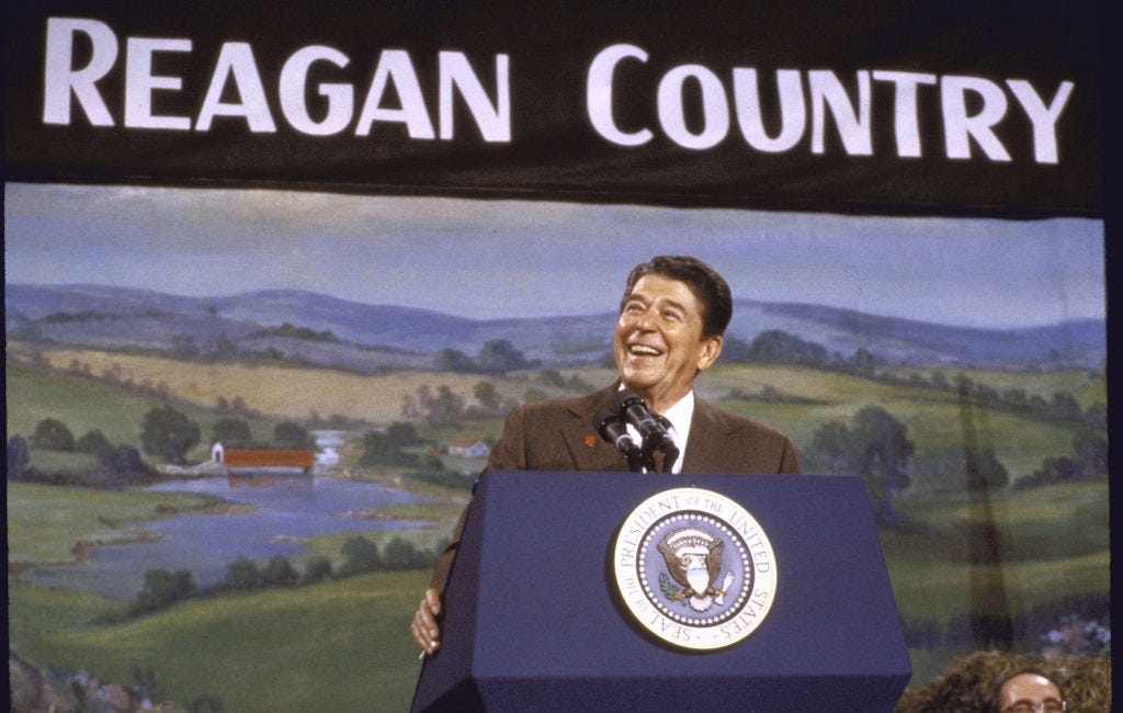 FREE FOR ALL: How Reagan turned the Republican Party right