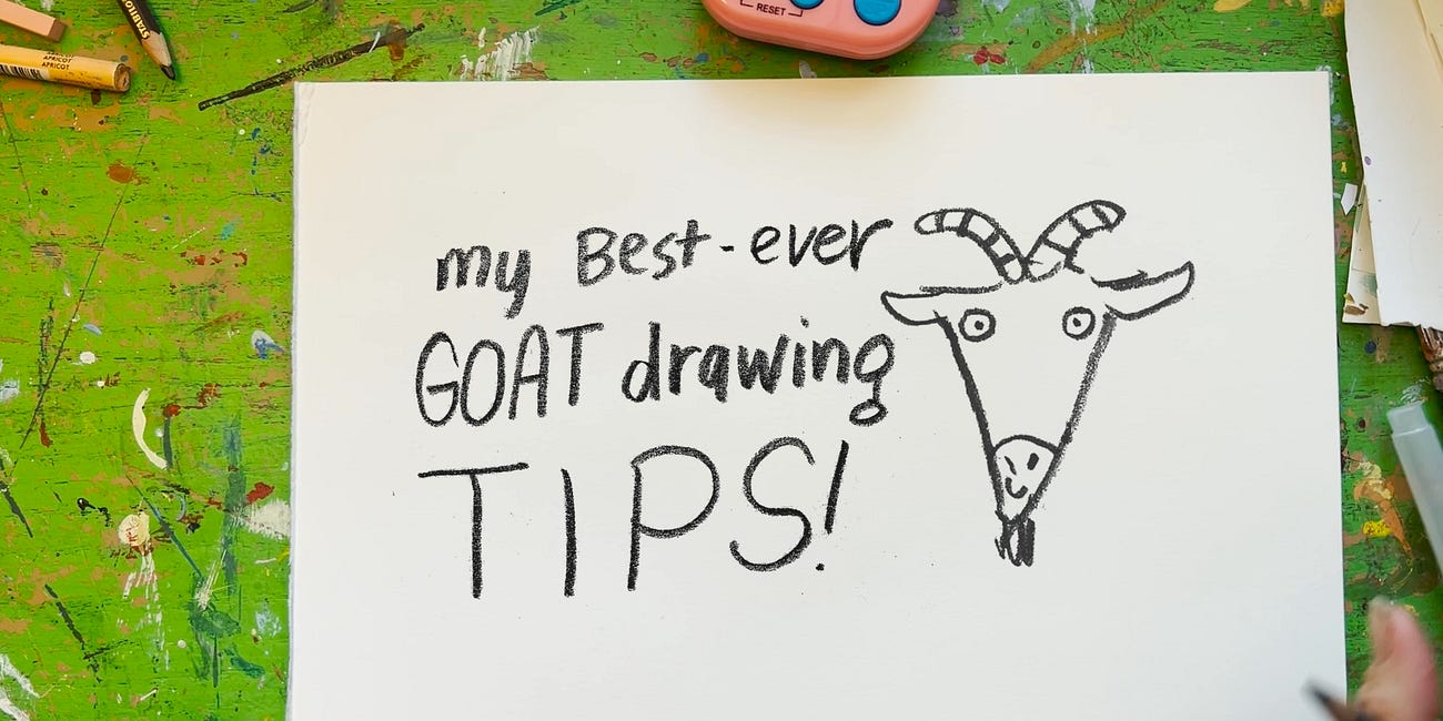 How To Draw Goat Fur