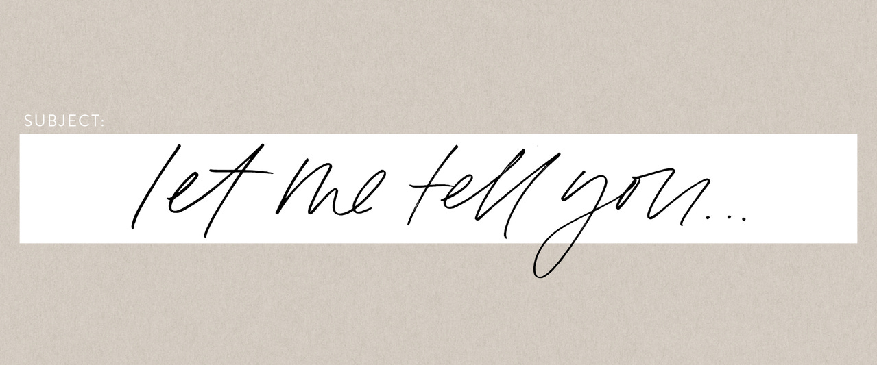 let me tell you | Katie Blackburn | Substack