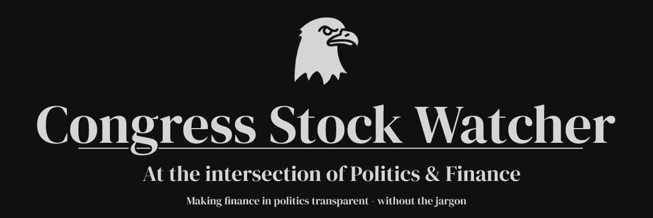 Congress Stock Watcher | Jorrel Sto Tomas | Substack