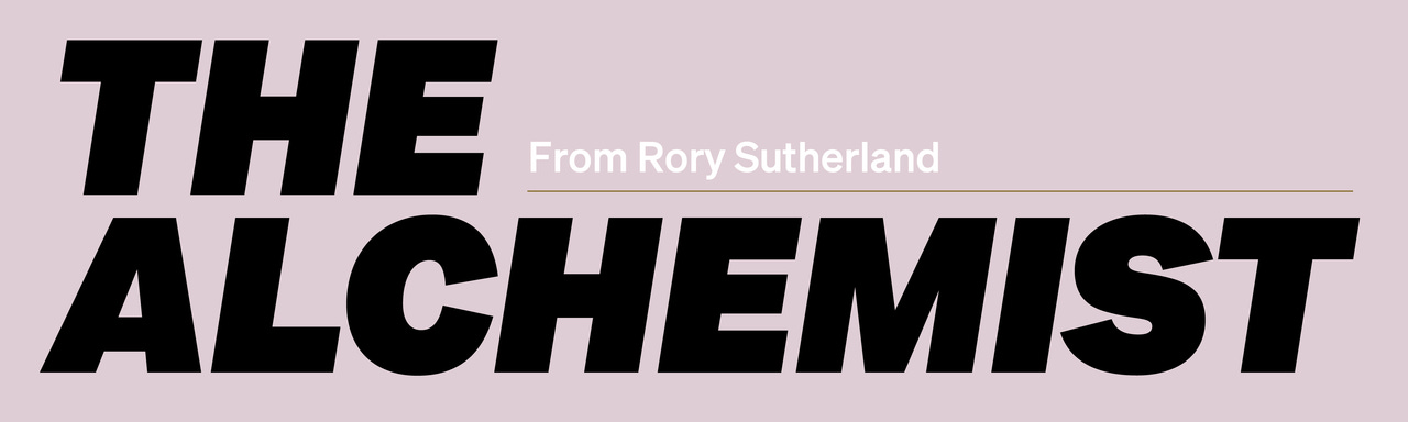 The Alchemist from Rory Sutherland | Substack