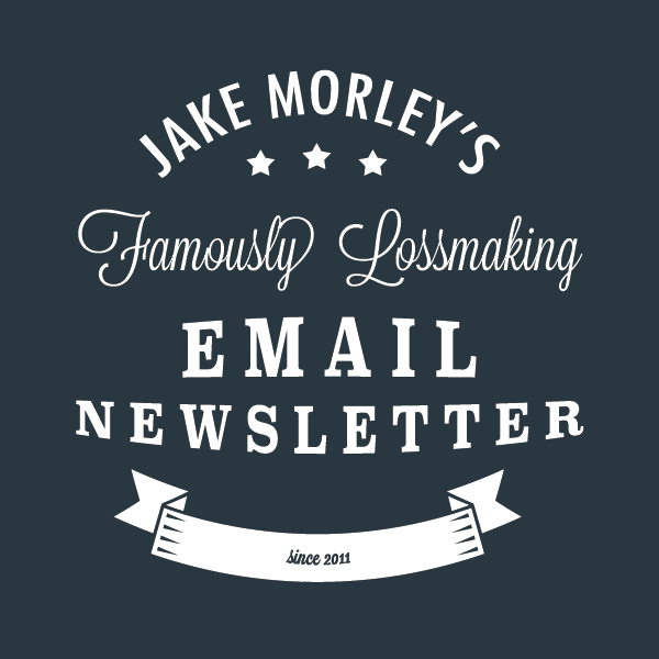 Jake Morley’s Famously Loss-Making Email Newsletter | Substack